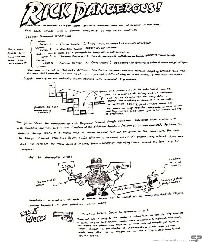 Rick Dangerous official promotional image - MobyGames