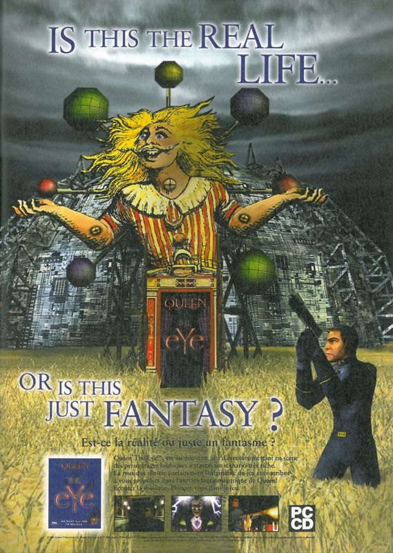 Queen: The eYe official promotional image - MobyGames