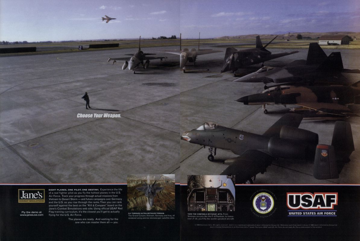 Jane's Combat Simulations: USAF - United States Air Force official ...