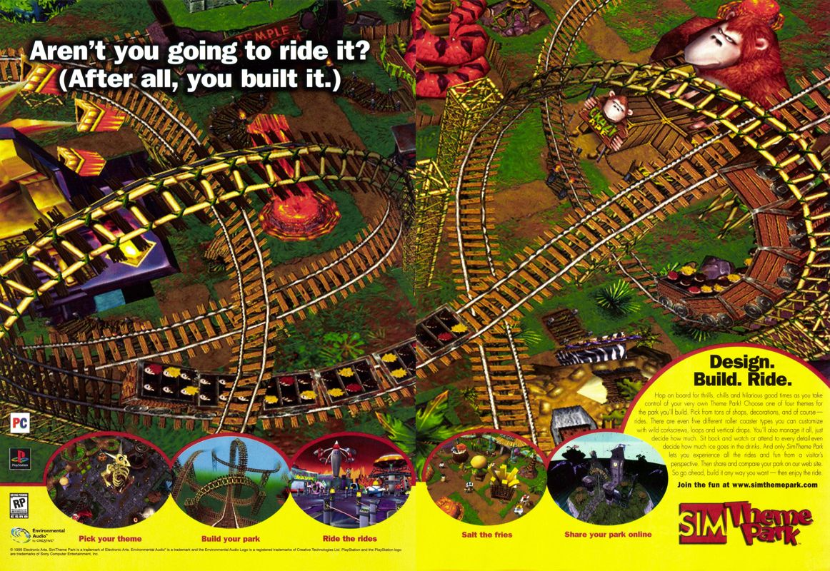 Sim Theme Park official promotional image - MobyGames