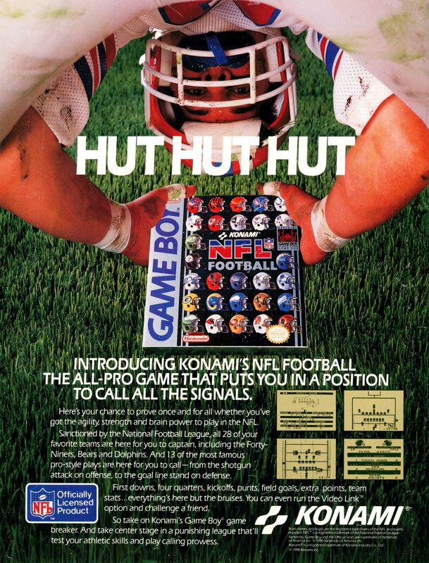 NFL Football official promotional image - MobyGames