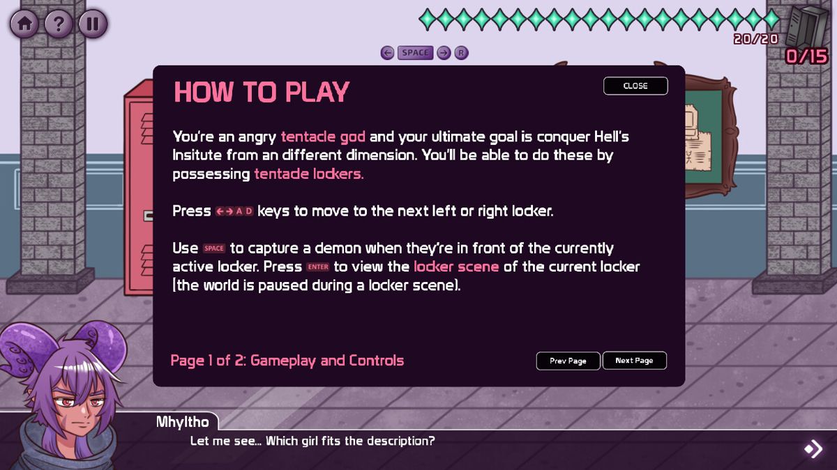 Lovecraft Locker: Tentacle Hell official promotional image - MobyGames