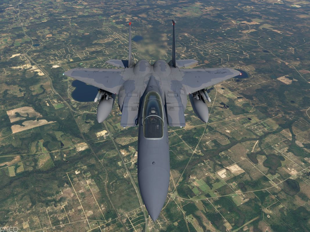 X-Plane 11: F-15C Eagle official promotional image - MobyGames