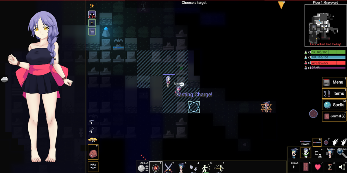 Kinky Dungeon official promotional image - MobyGames