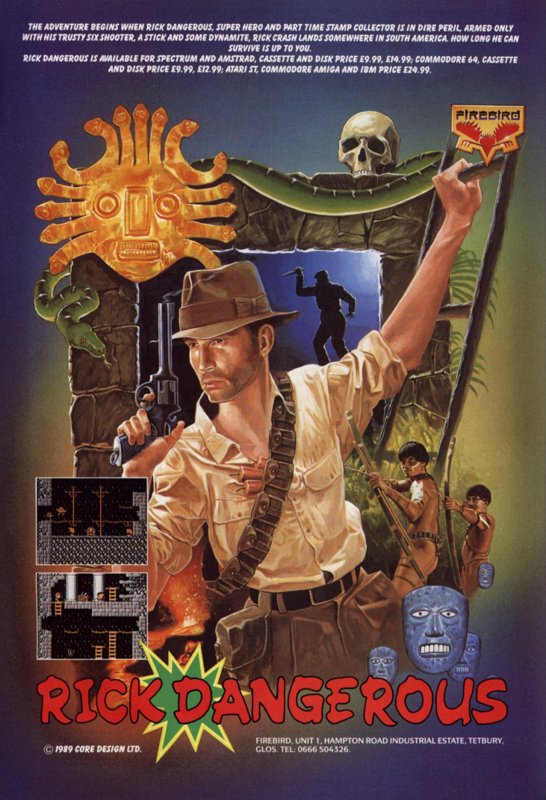 Rick Dangerous official promotional image - MobyGames