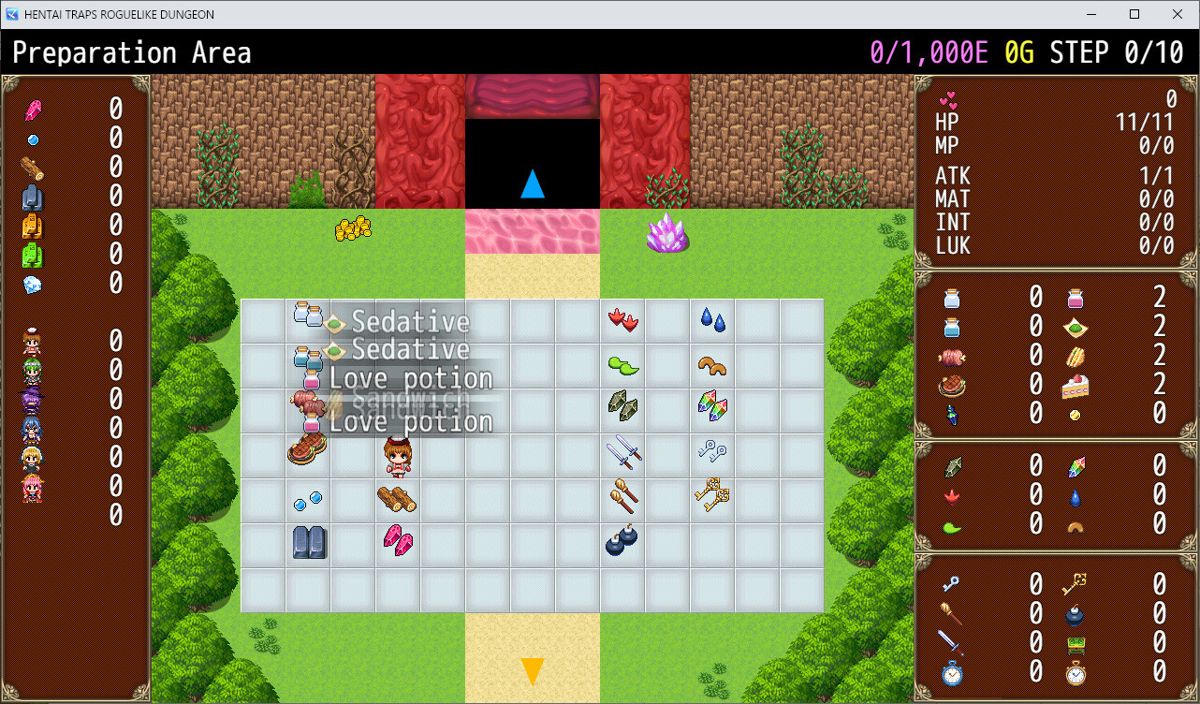 Ero Trap Dungeon Roguelike official promotional image - MobyGames