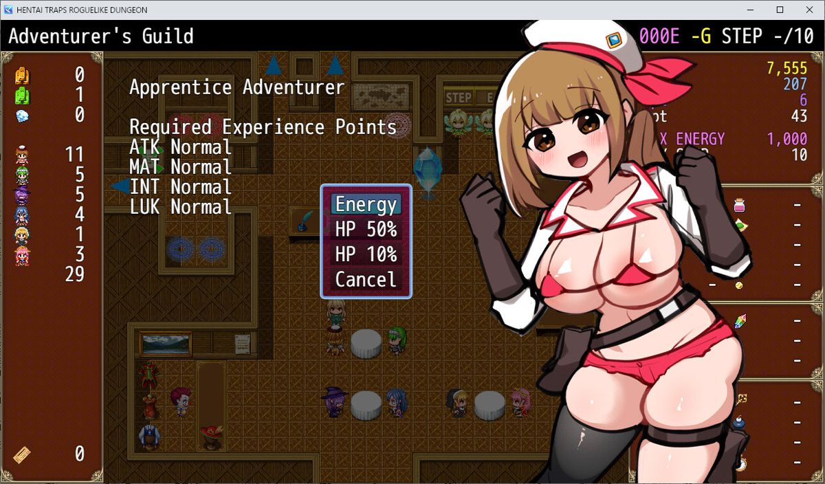 Ero Trap Dungeon Roguelike official promotional image - MobyGames