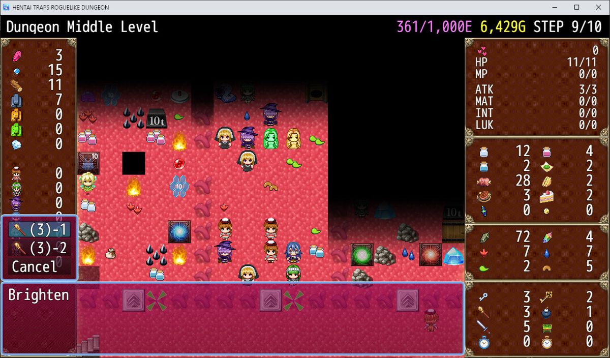 Ero Trap Dungeon Roguelike official promotional image - MobyGames