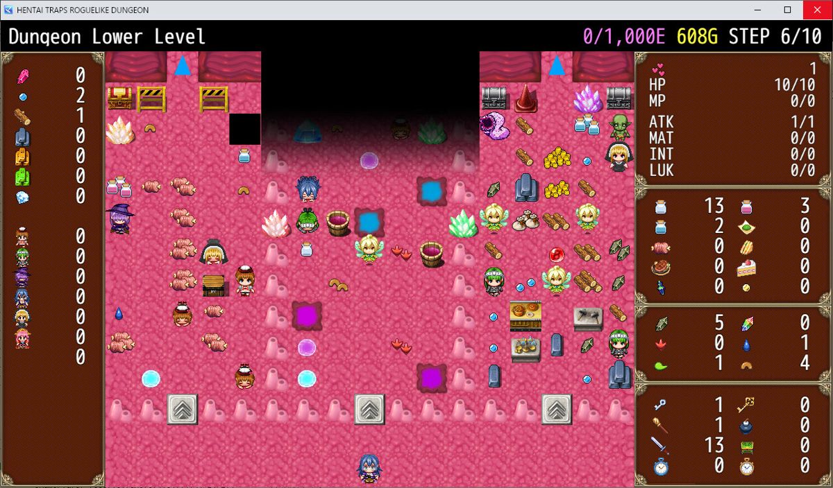 Ero Trap Dungeon Roguelike official promotional image - MobyGames