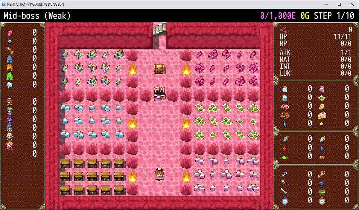 Ero Trap Dungeon Roguelike official promotional image - MobyGames