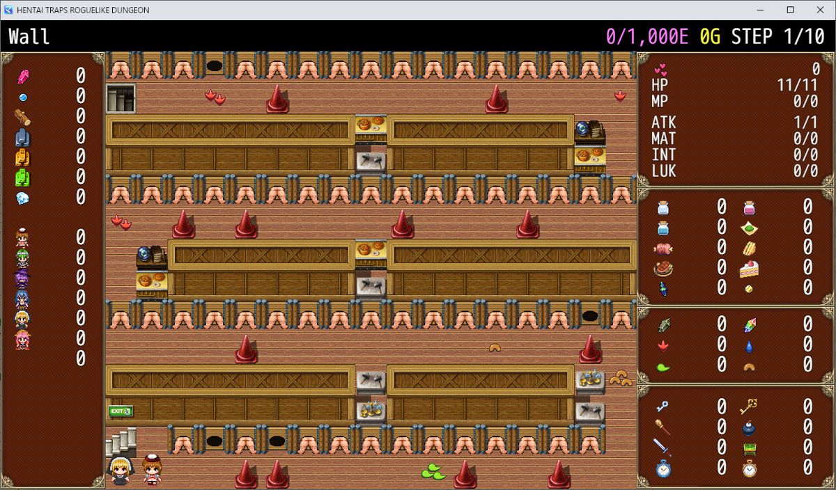 Ero Trap Dungeon Roguelike official promotional image - MobyGames