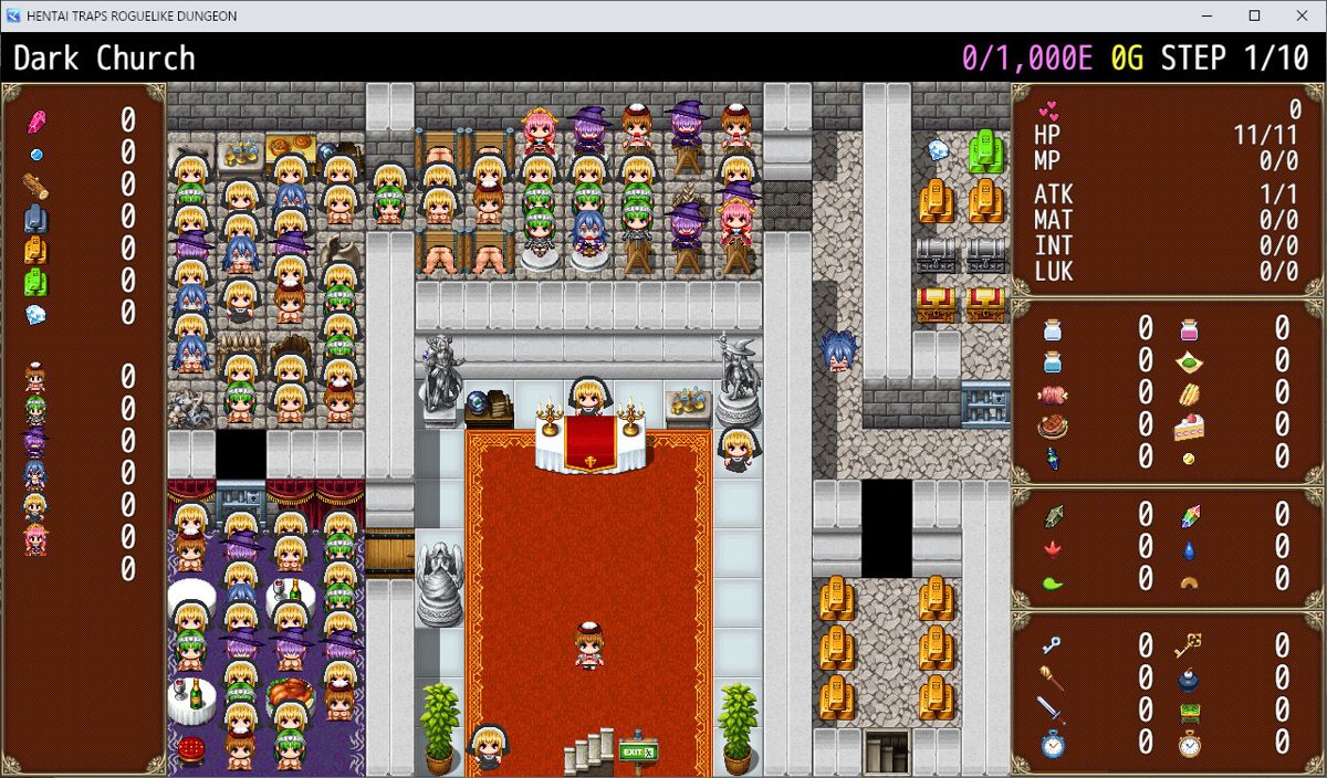 Ero Trap Dungeon Roguelike official promotional image - MobyGames