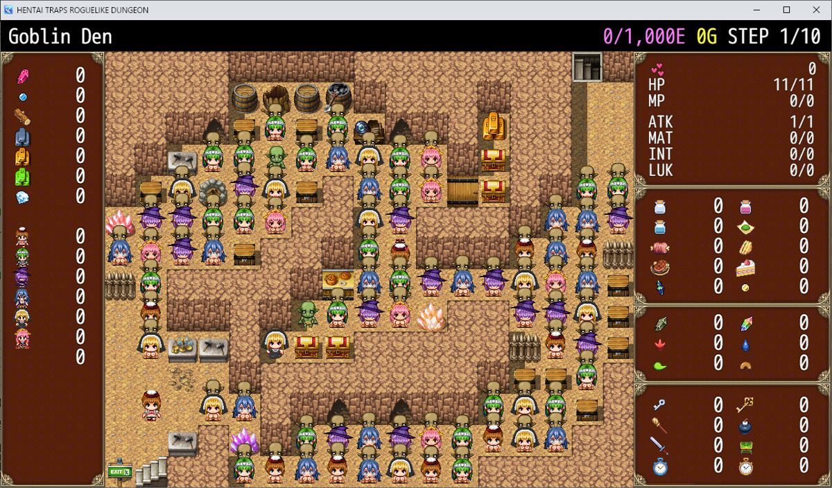 Ero Trap Dungeon Roguelike official promotional image - MobyGames