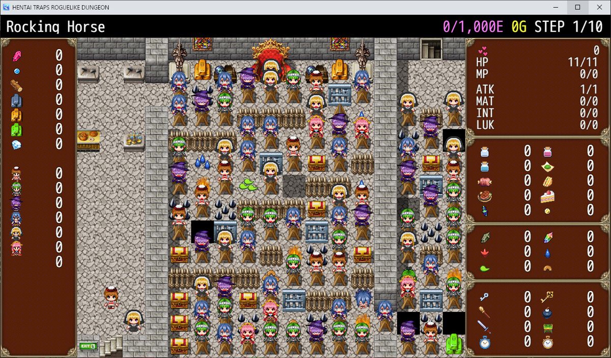 Ero Trap Dungeon Roguelike official promotional image - MobyGames