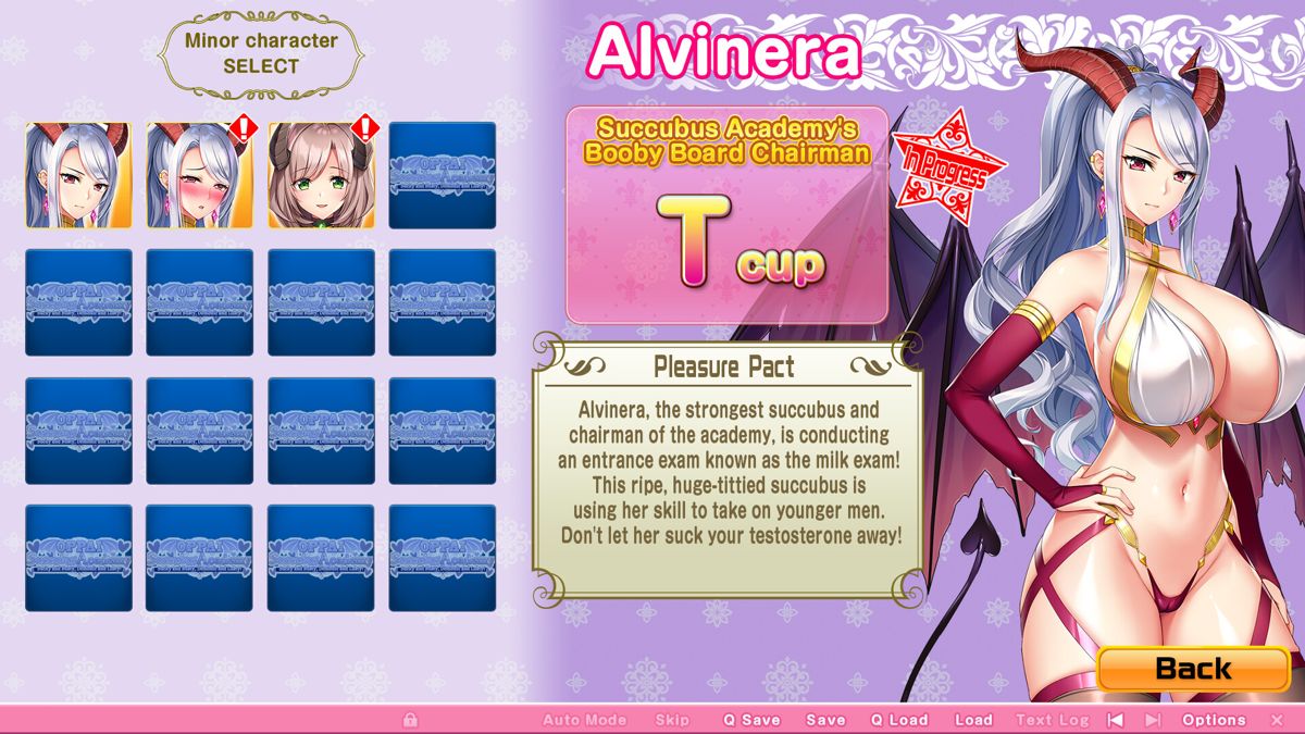 Oppai Succubus Academy: Sucky and Busty, Demonic and Lusty! official promotional image - MobyGames