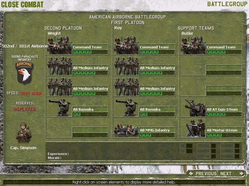 Close Combat: The Battle of the Bulge official promotional image ...