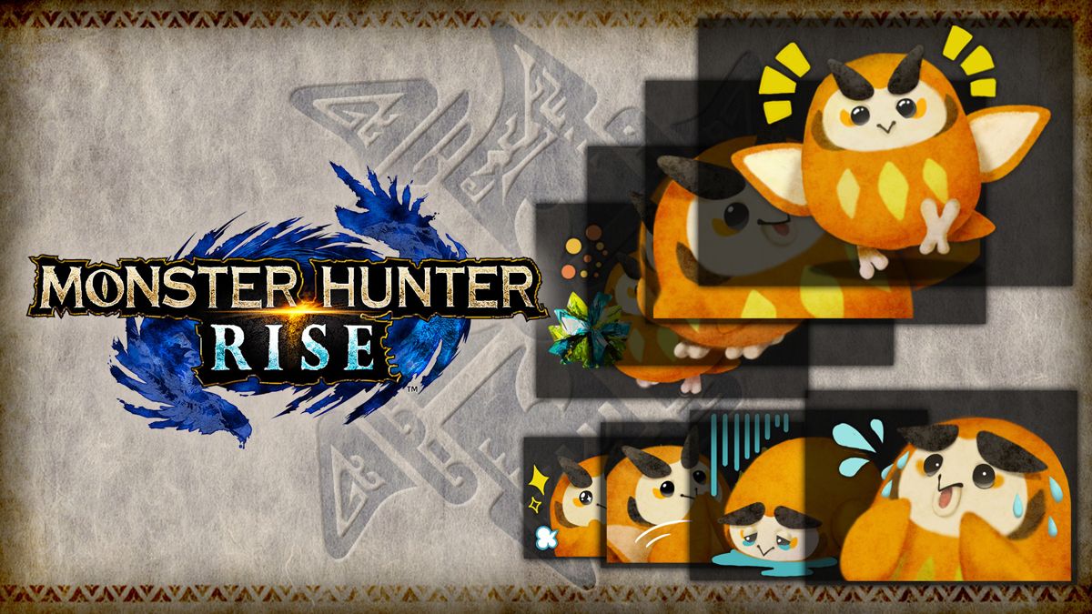 Monster Hunter: Rise - "Special Stickers 8" sticker set official ...