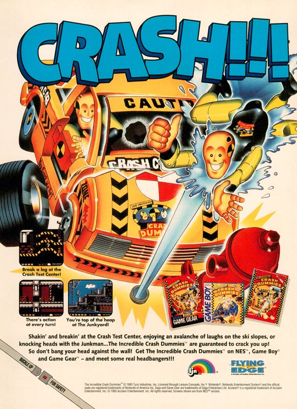 The Incredible Crash Dummies official promotional image - MobyGames
