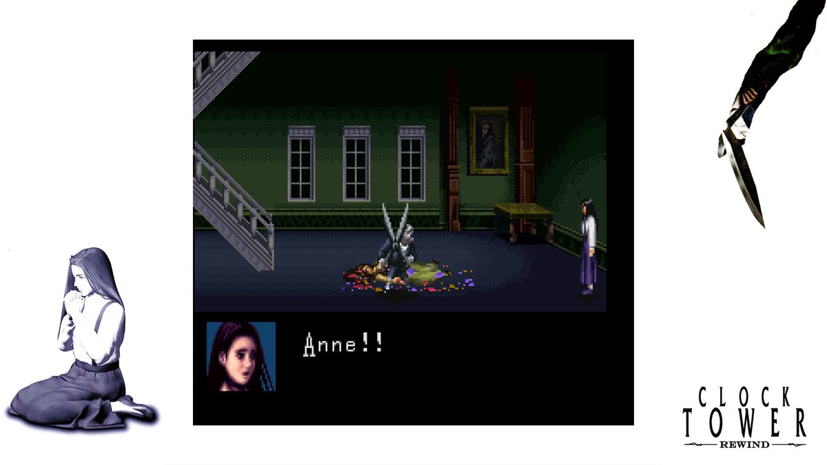 Clock Tower: Rewind official promotional image - MobyGames