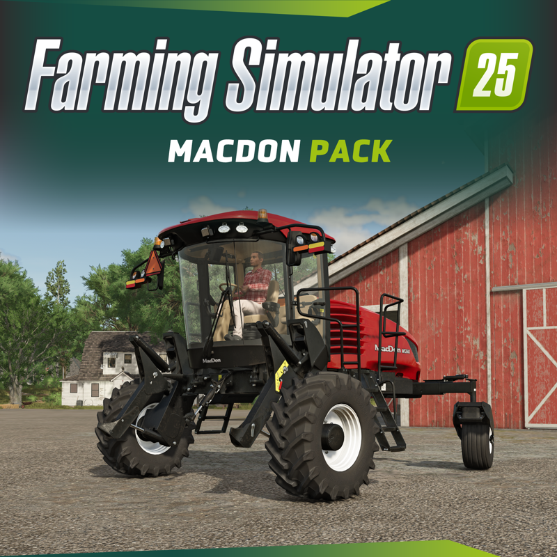 Farming Simulator 25: MacDon Pack official promotional image - MobyGames