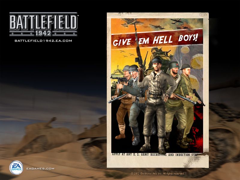 Battlefield 1942 official promotional image - MobyGames