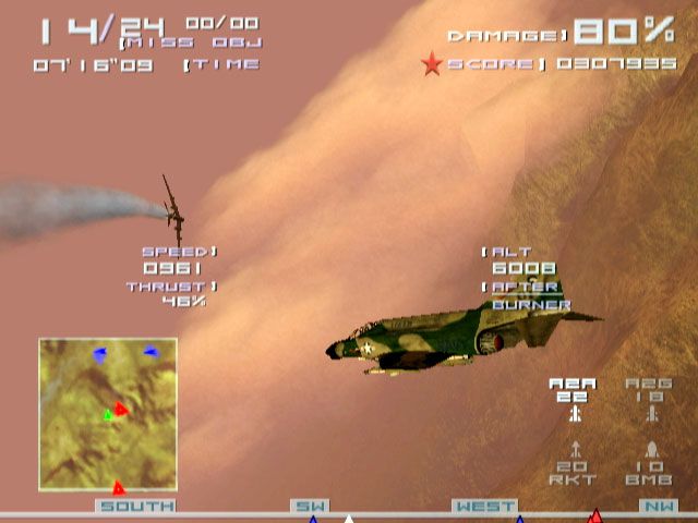 Top Gun: Combat Zones official promotional image - MobyGames