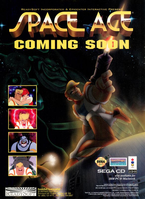 Space Ace official promotional image - MobyGames