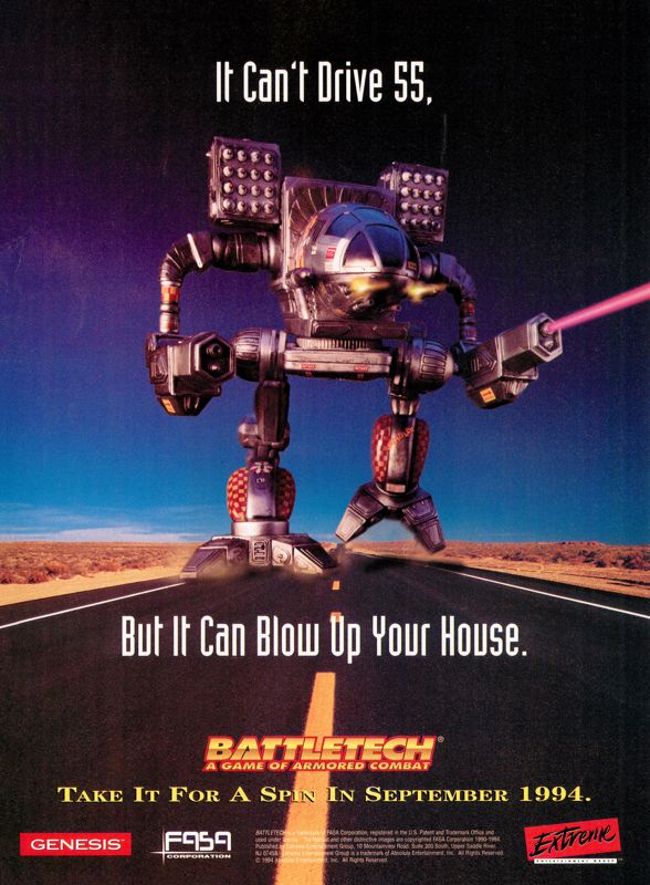 BattleTech: A Game of Armored Combat official promotional image - MobyGames