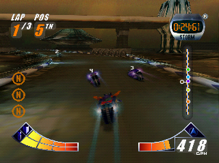 Extreme-G: XG2 official promotional image - MobyGames