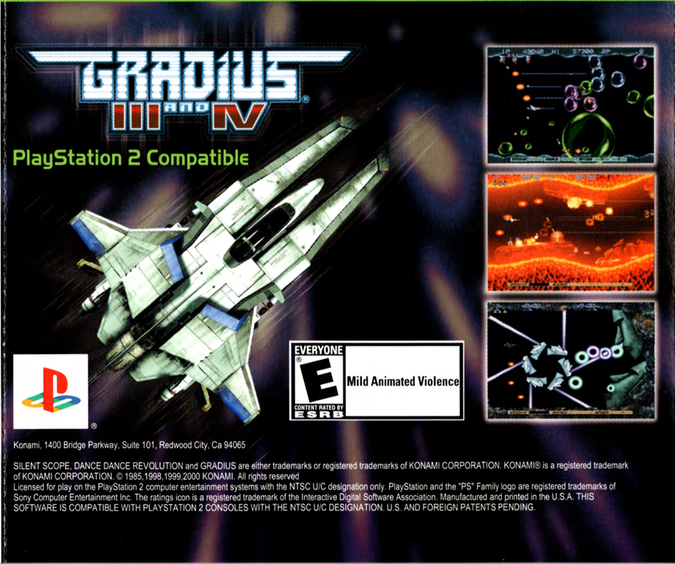 Gradius III and IV official promotional image - MobyGames