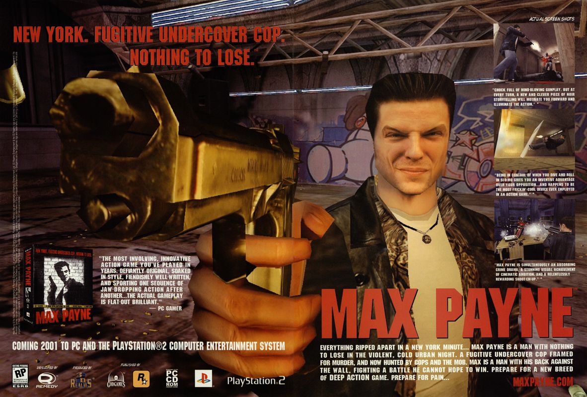 Max Payne official promotional image - MobyGames
