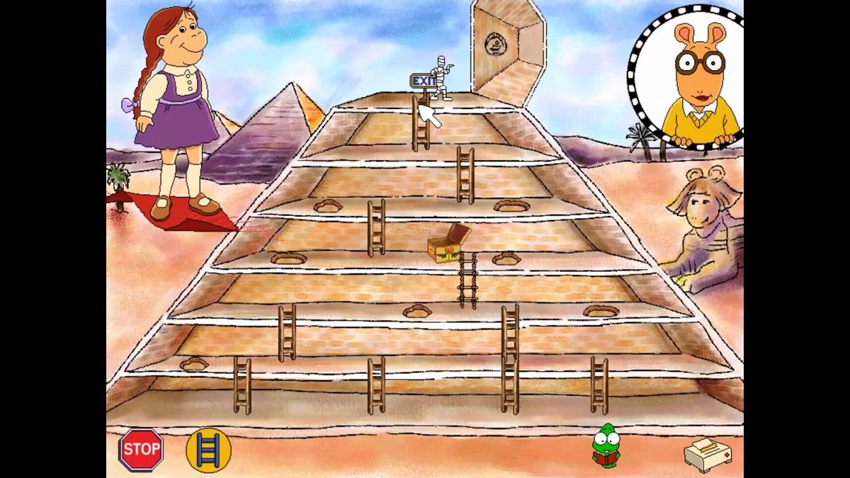 Arthur's Thinking Games official promotional image - MobyGames