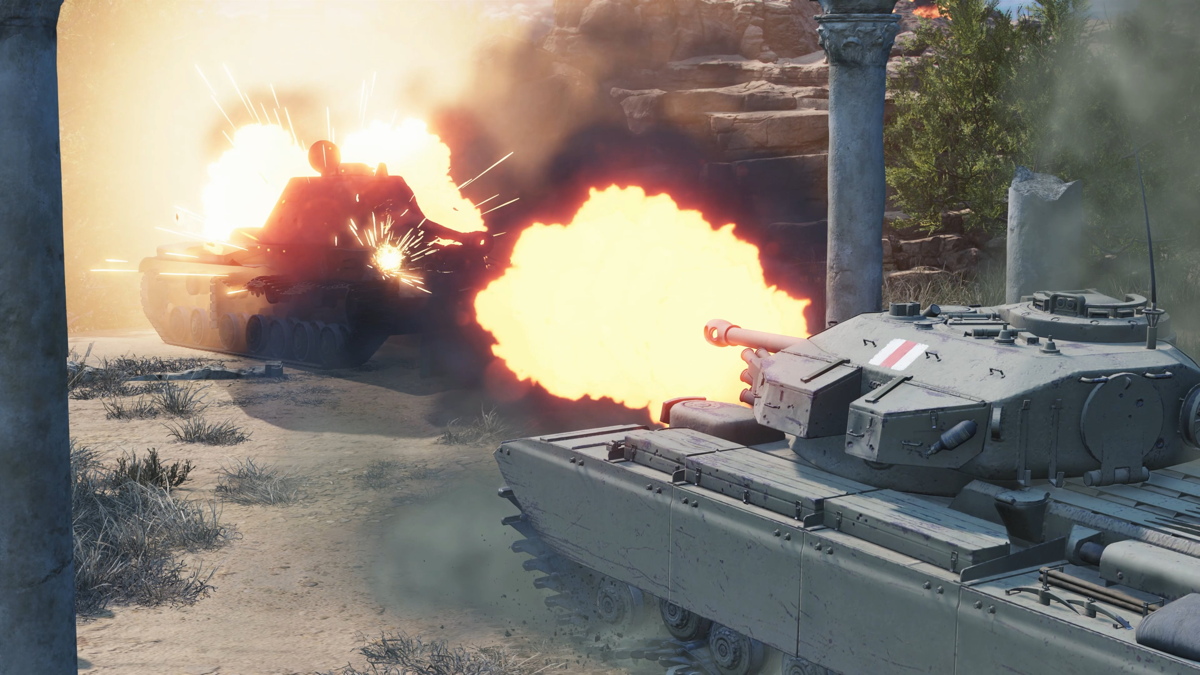 World of Tanks: Modern Armor - Damage Under Cover official promotional ...