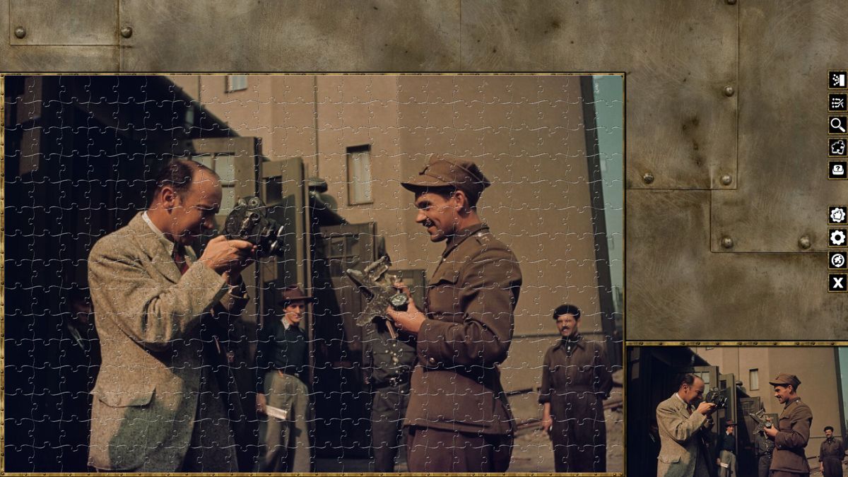 Pixel Puzzles: World War II - Invasion of Poland official promotional image - MobyGames