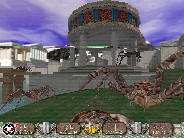 John Romero's Daikatana official promotional image - MobyGames