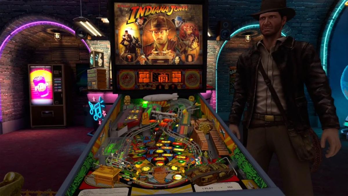 Pinball FX VR: Indiana Jones - The Pinball Adventure promo art, ads ...