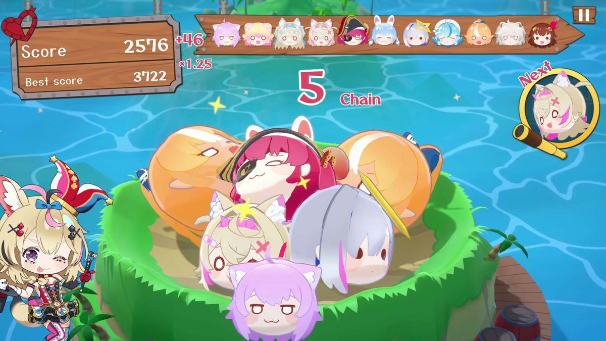 hololive Treasure Mountain: Omaru Polka's "Popopopo DLC" official promotional image - MobyGames