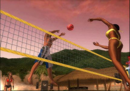 Summer Heat Beach Volleyball official promotional image - MobyGames
