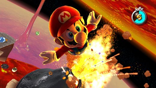 Super Mario Galaxy official promotional image - MobyGames