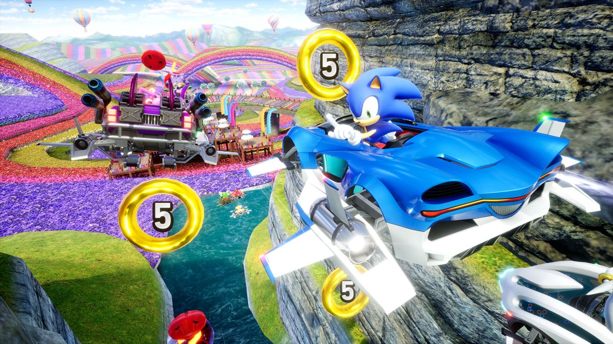 Sonic Racing: CrossWorlds official promotional image - MobyGames