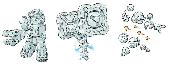 Mighty No. 9 official promotional image - MobyGames