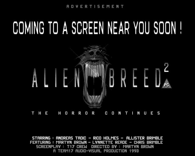 Alien Breed II: The Horror Continues official promotional image - MobyGames