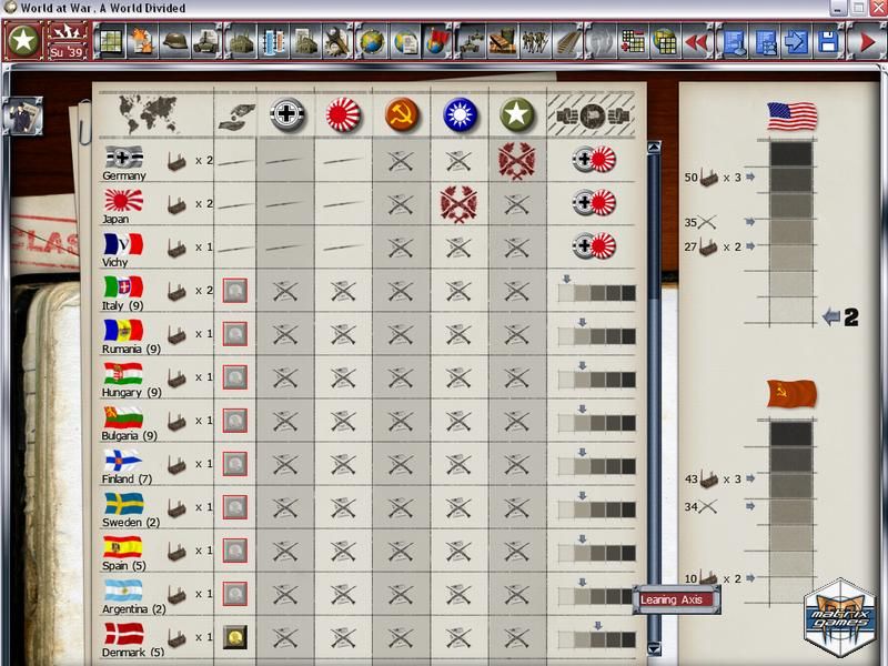 Gary Grigsby's World at War: A World Divided official promotional image ...