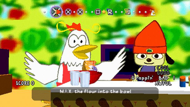 PaRappa the Rapper official promotional image - MobyGames