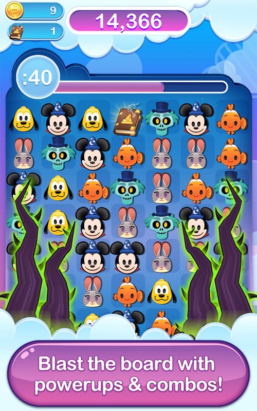 Disney Emoji Blitz official promotional image - MobyGames