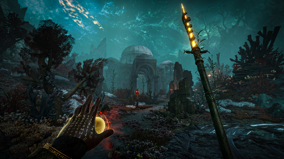 Tainted Grail: The Fall of Avalon - Sanctuary of Sarras official promotional image - MobyGames