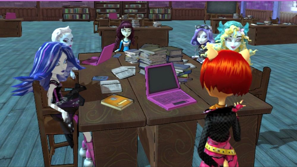 Monster High: New Ghoul in School official promotional image - MobyGames