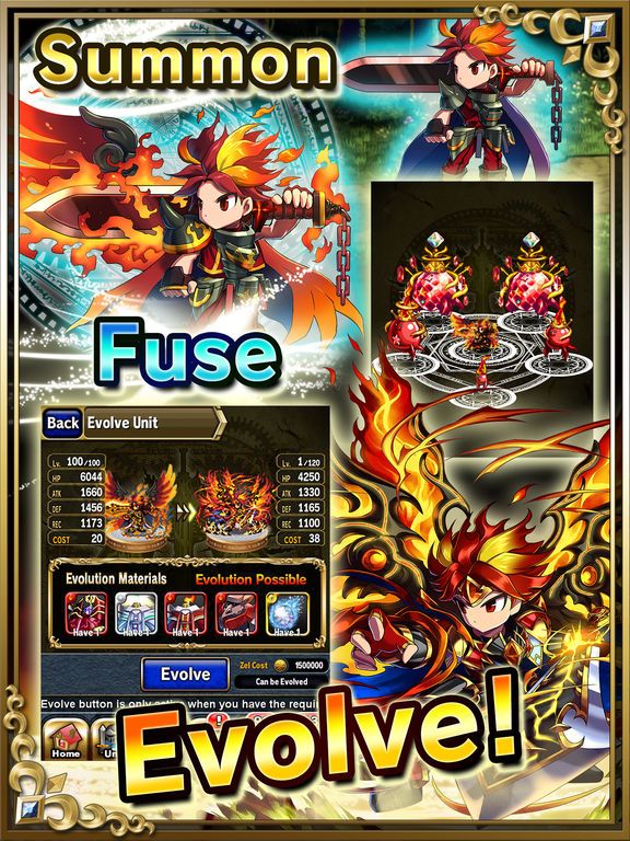 Brave Frontier Backgrounds