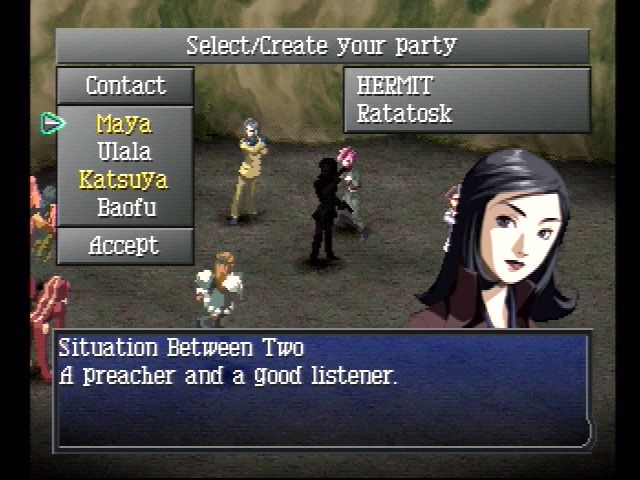 Persona 2: Eternal Punishment official promotional image - MobyGames