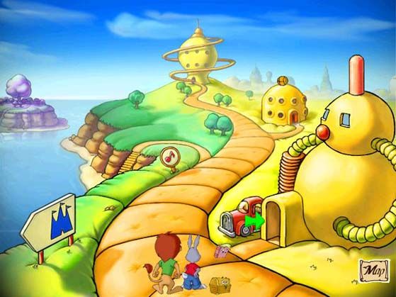 Reader Rabbit: Kindergarten - Bounce Down in Balloon Town! official ...